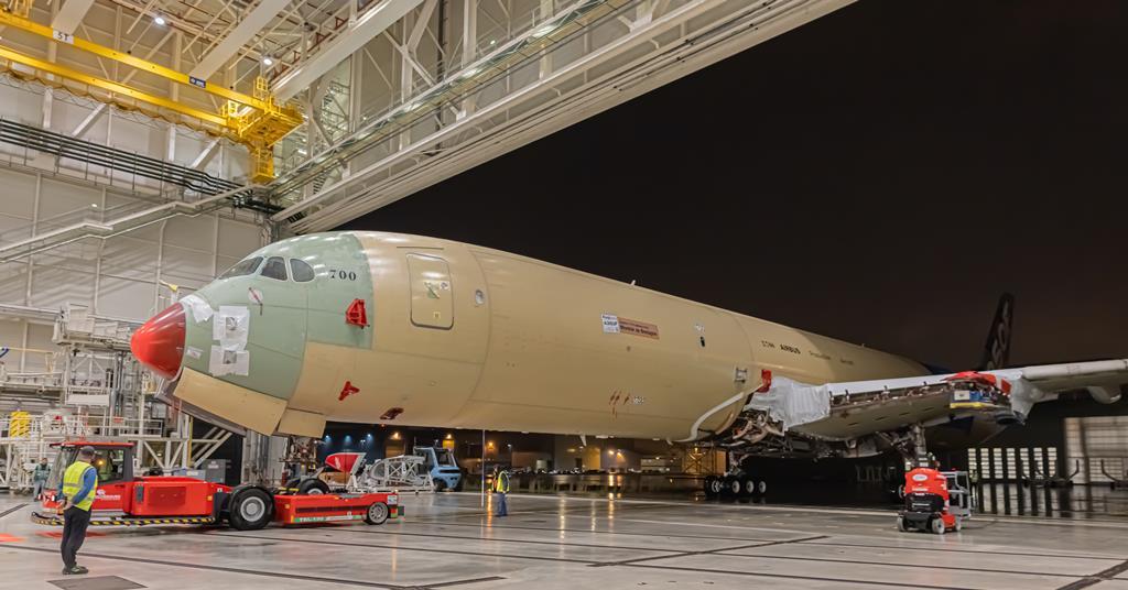 Airbus A350F freighter prototype moves closer to completion | Air Cargo ...