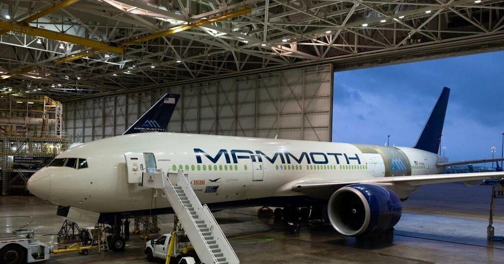 Mammoth moves closer to 777-200LRMF STC with test flights | News | Air ...